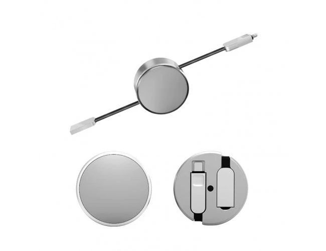 LDNIO LC90 srebrni kabl za punjač USB A (muški) na lightning (muški) iPhone 5/6/6S 1m