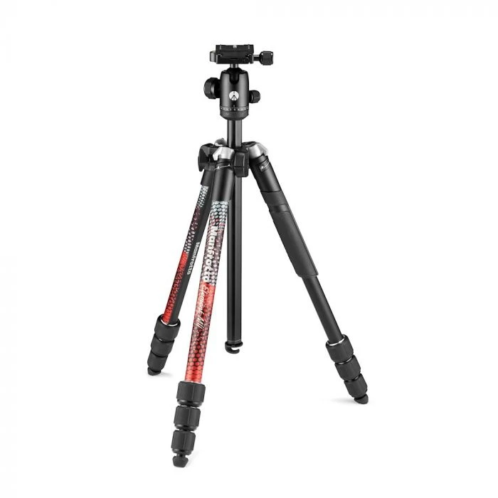 Manfrotto MKELMII4RD-BH Element MII Aluminium Red tripod