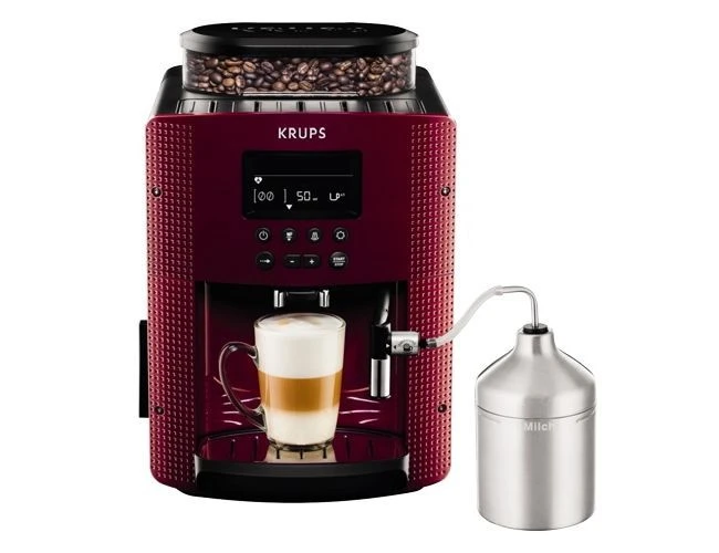 Krups EA8165 Espresseria aparat za espresso 1450W crveni+XS6000 AutoCappuccino set