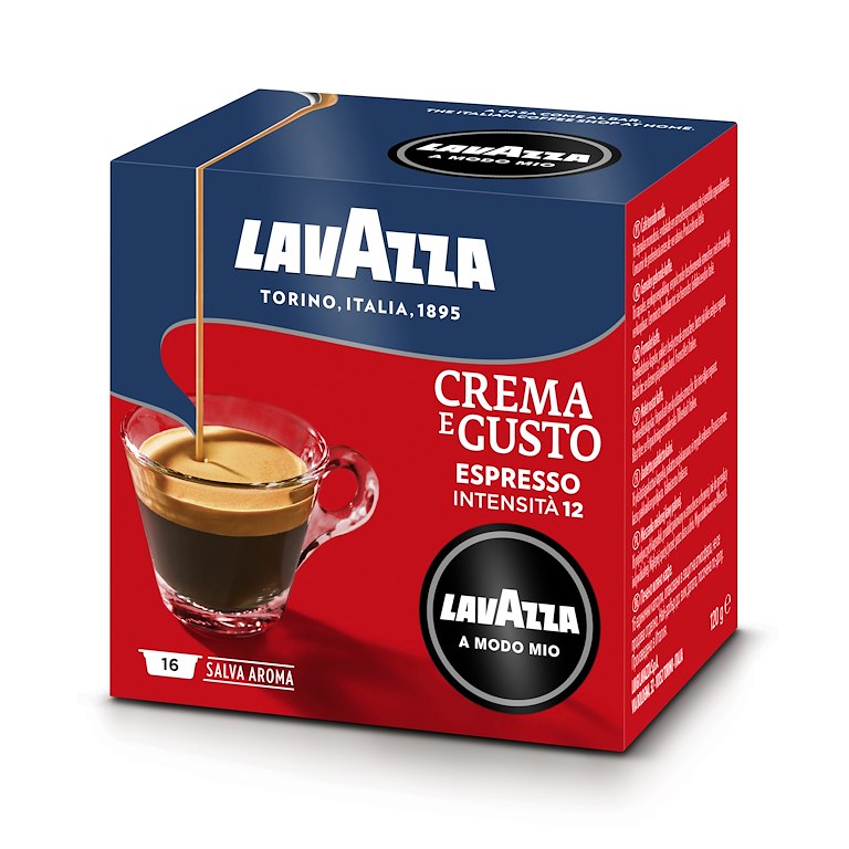 Lavazza Crema e Gusto kapsule za kafu 16 komada 120g