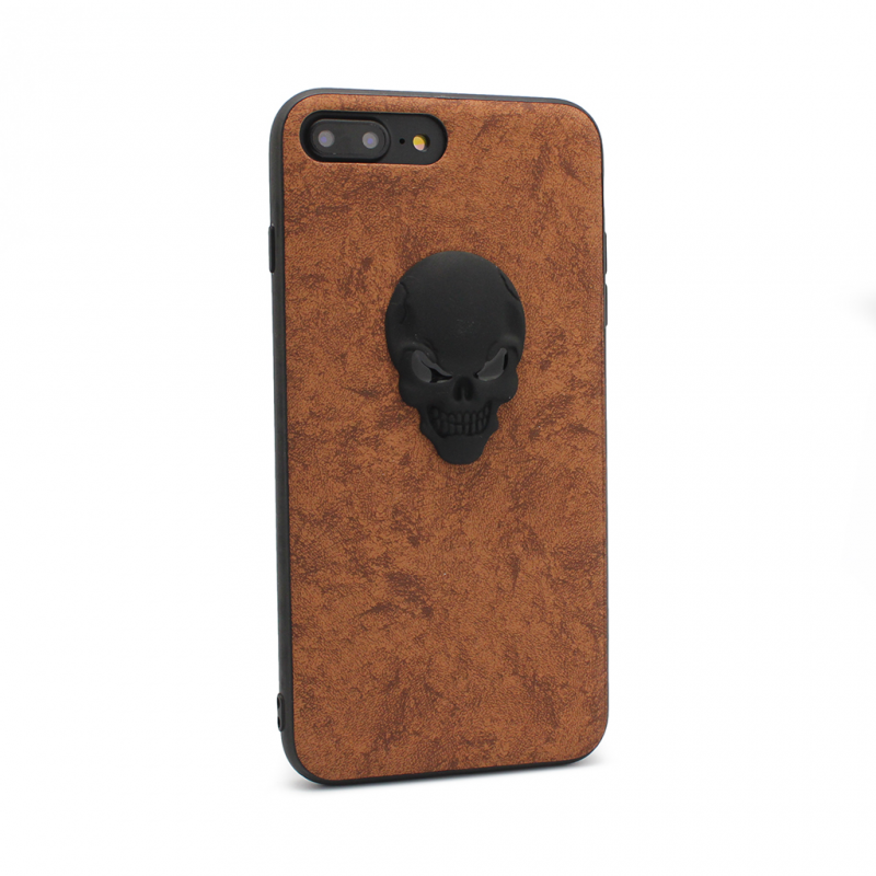 Maska Skull black za iPhone 7 Plus/8 Plus braon