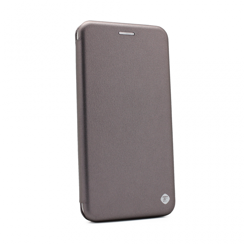 Maska Teracell Flip Cover za Motorola G8 Power srebrna