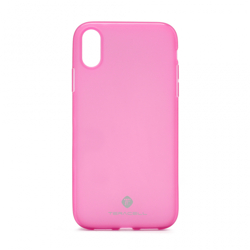 Maska Teracell Giulietta za iPhone XS Max pink