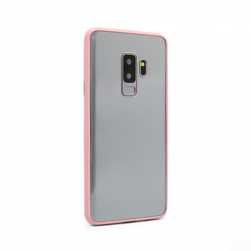 Torbica Clear Cover za Samsung G965 S9 Plus roze