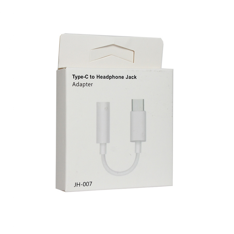 Adapter za slusalice TY-2 Type C na 3.5mm beli