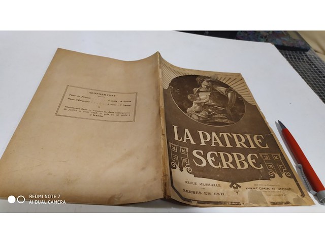 LA PATRIE SERBE 7-8 / 1918