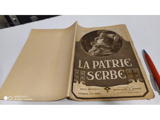 LA PATRIE SERBE 5-6 / 1918