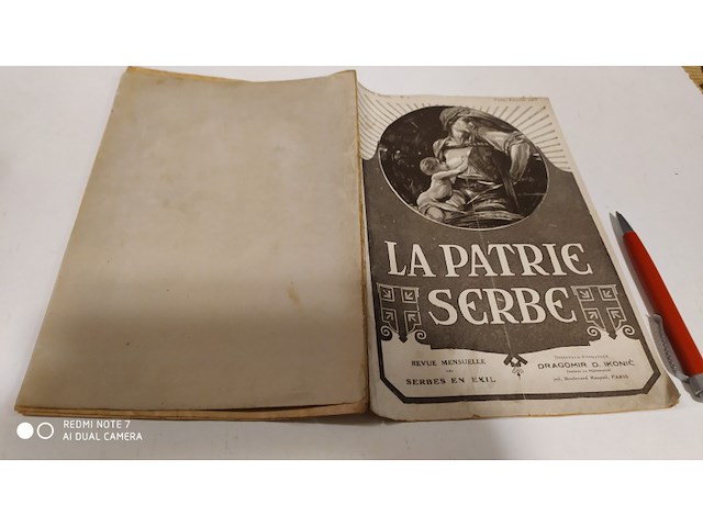 LA PATRIE SERBE 2 / 1918