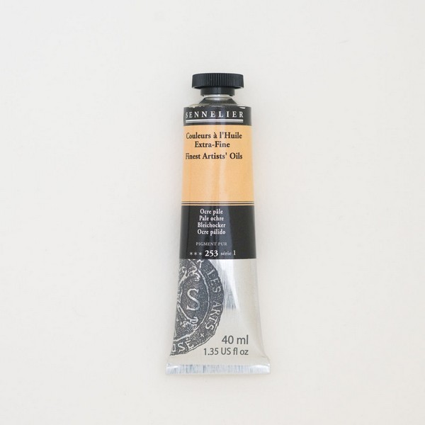 Sennelier Extra-fine Oil colour Tube 40 ml - 1,35 fl oz S1 - Pale ochre