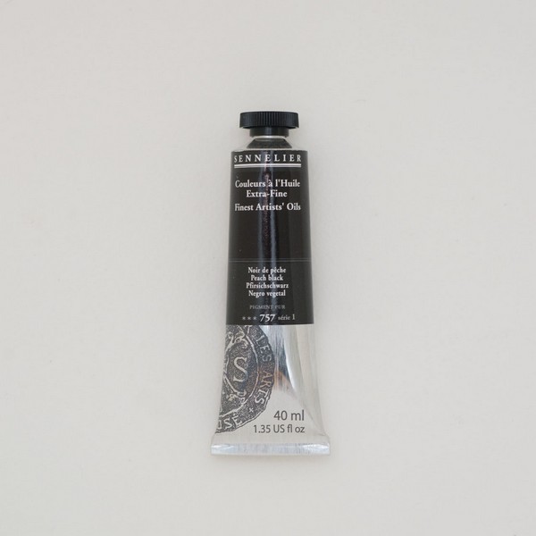 Sennelier Extra-fine Oil colour Tube 40 ml - 1,35 fl oz S1 - Peach black
