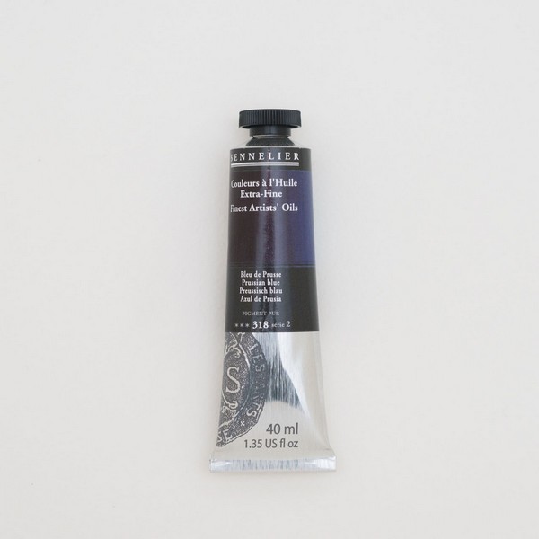 Sennelier Extra-fine Oil colour Tube 40 ml - 1,35 fl oz S2 - Prussian blue