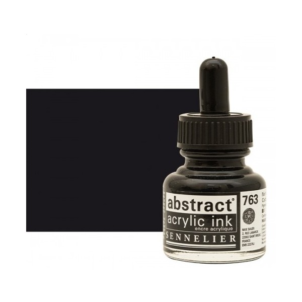 Sennelier Abstract Abstract Acrylic Ink 30 ml Carbon Black