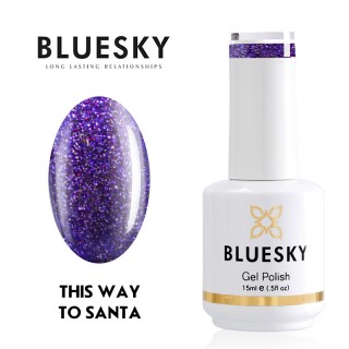 Bluesky gel lak THIS WAY TO SANTA