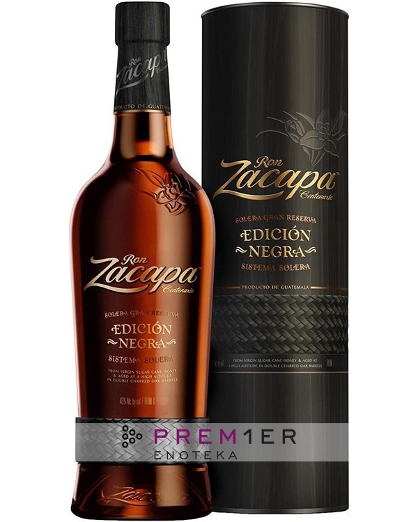 Ron Zacapa Edición Negra Solera Gran Reserva 0.70l