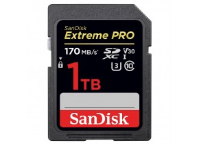 SanDisk SDXC 1TB Extreme Pro 170MB/s