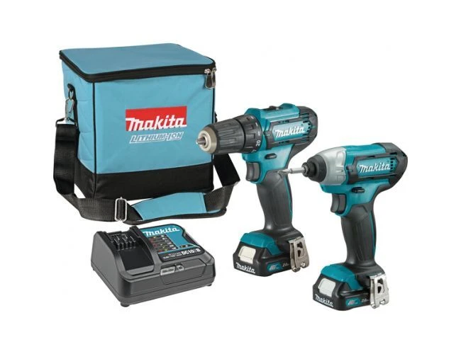 Makita CLX224SA set (dve) akumulatorska bušilica odvijač