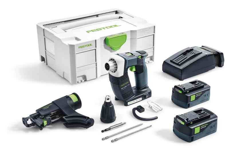 Festool baterijski zavrtač DWC 18-2500 Li 5,2-Plus, 18V (574745)