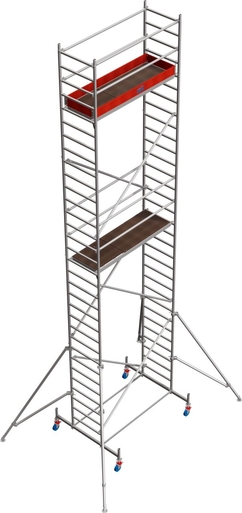 Krause alu skela STABILO serija 10, radna v. 9.4m, (2,00mx0,75m) - 731364