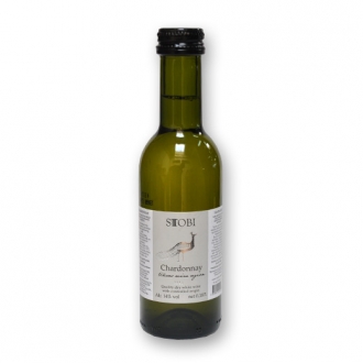 Vino chardonnay 0.187 L Stobi