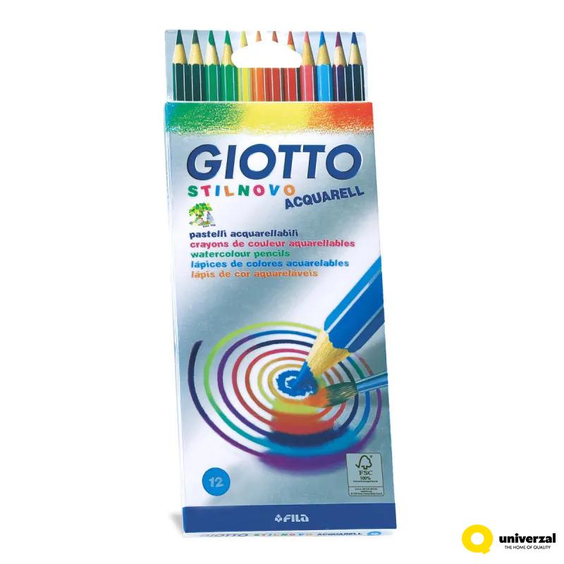 DRVENE BOJE 12/1 GIOTTO STILNOVO AQUARELL 0255700