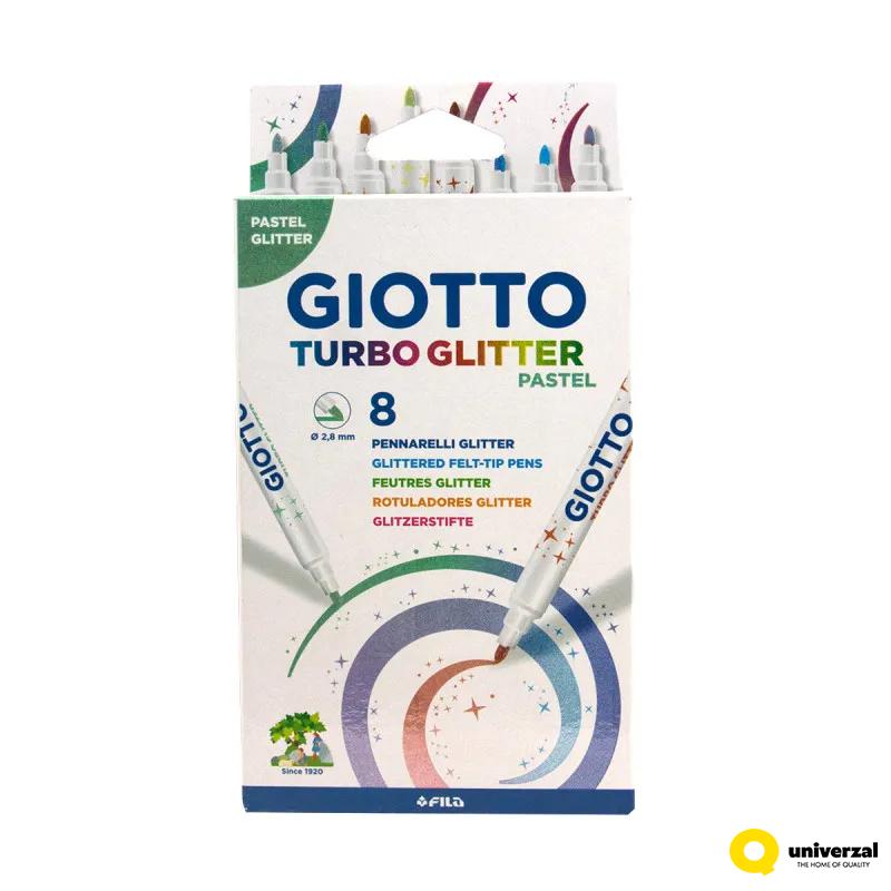 FLOMASTER 8/1 GIOTTO GLITTER PASTEL 0426300