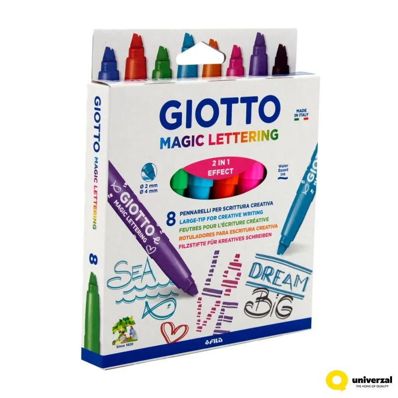 FLOMASTER 8/1 GIOTTO MAGIC LETTERING 4265