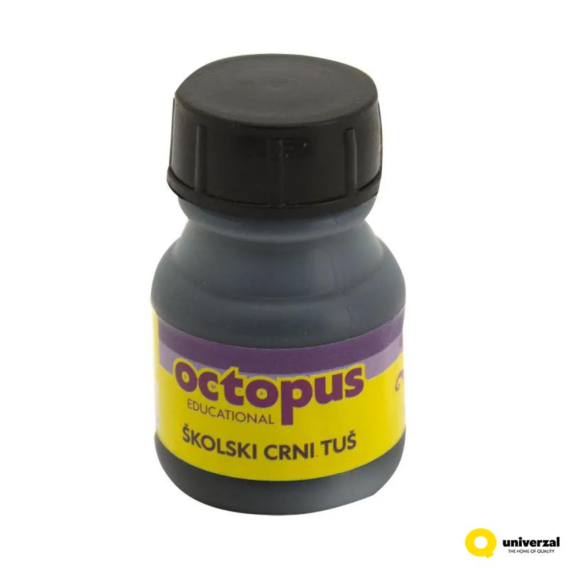 TUŠ CRNI 20ml OCTOPUS UNL-1370