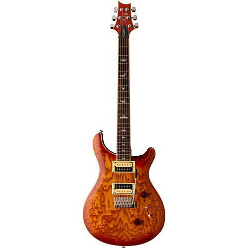 PRS SE Custom 24 Exotic Top Burled Ash Vintage Sunburst - električna gitara