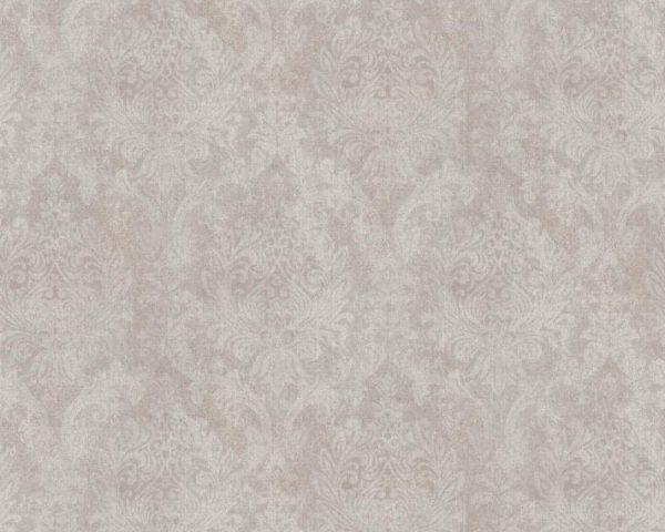 A.S. Création Wallpaper «Baroque, Brown, Grey, Metallic» 377855