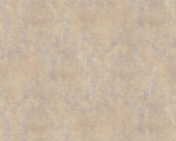 A.S. Création Wallpaper «Baroque, Brown, Metallic, Orange» 377853