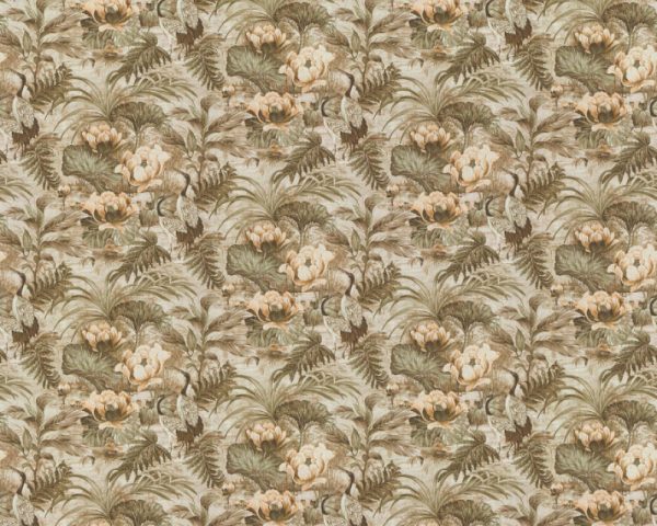 A.S. Création Wallpaper «Floral, Beige, Brown, Green» 377824