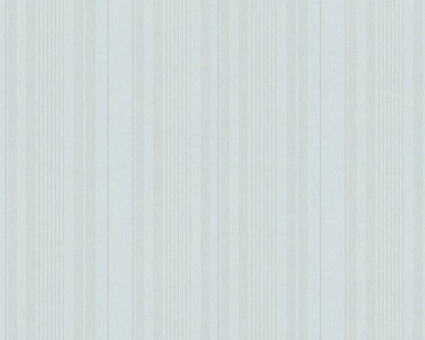 A.S. Création Wallpaper «Stripes, Blue, Green» 377833