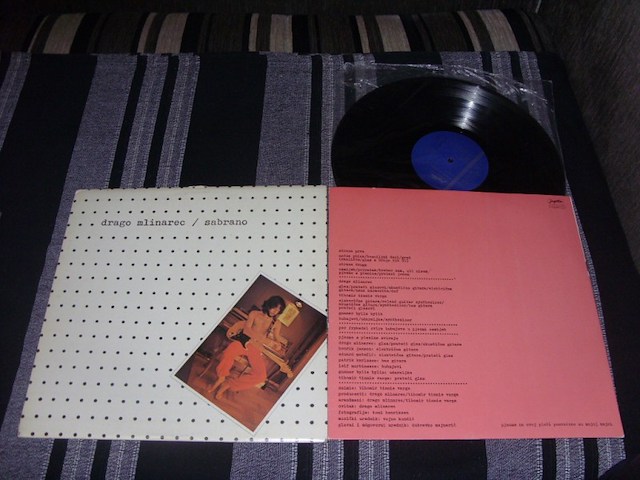 Drago Mlinarec ‎– Sabrano LP Jugoton 1980.