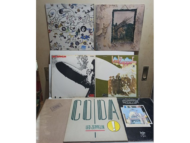 Led Zeppelin x 7 albuma