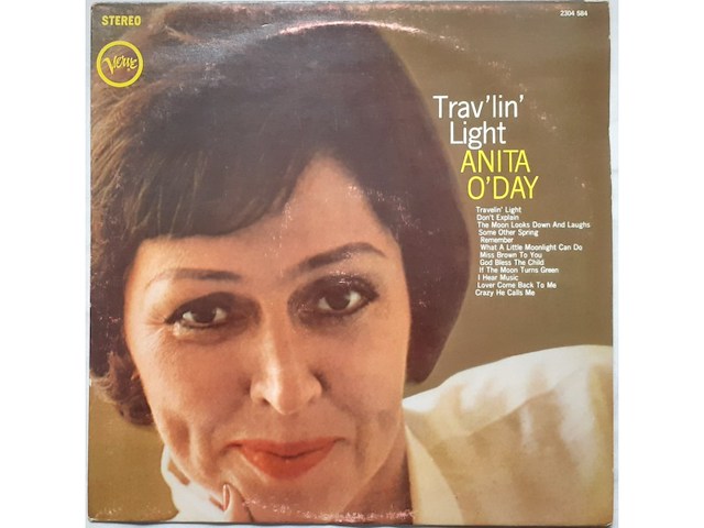 ANITA  O` DAY  -  TRAV`LIN` LIGHT