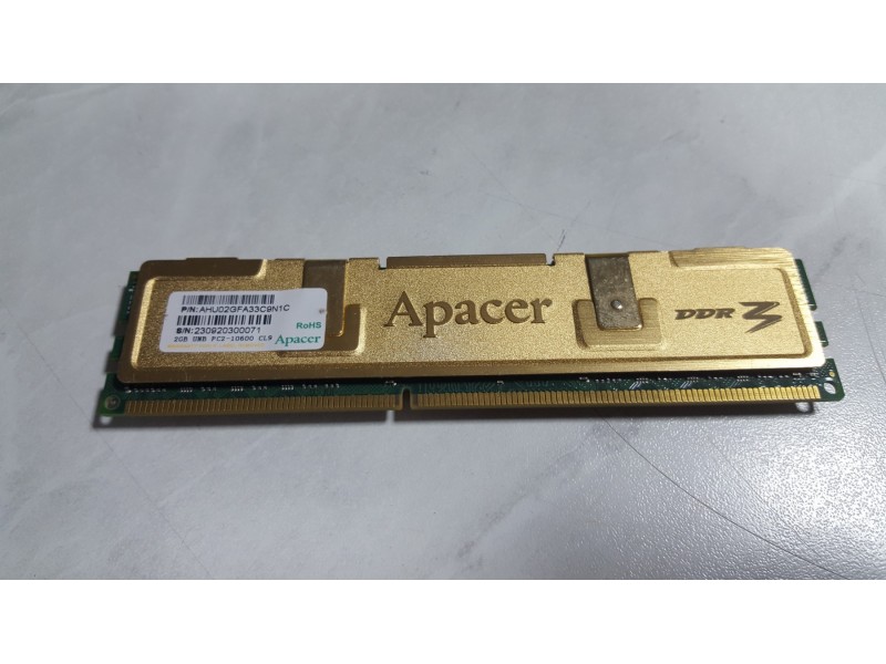 ddr3 2gb apacer ispravna 1333mhz