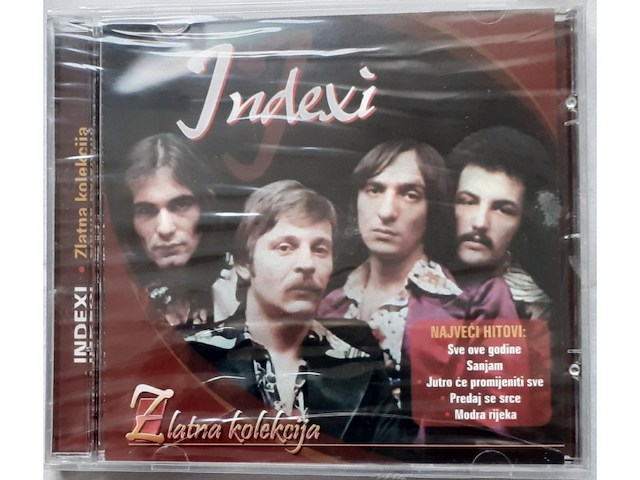 Indexi ‎– Zlatna Kolekcija, NEOTPAKOVAN CD!