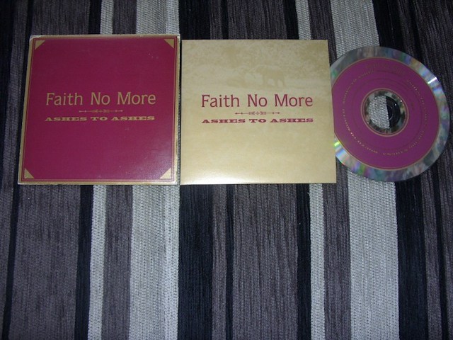 Faith No More ‎– Ashes To Ashes CD singl Slash UK 1997.