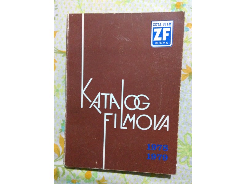 Katalog filmova 1978/79 Zeta film