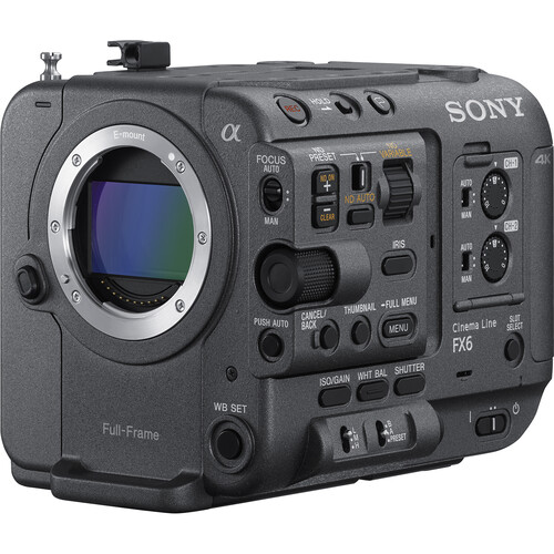 Sony FX6 Full-Frame Cinema Camera