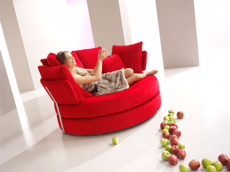 Sofa jabuka, MYAPPLE Sofa in Red by Fama Living from Spain