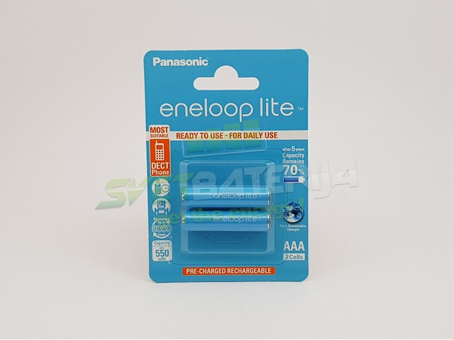 Baterija AAA Punjiva  1.2V NiMh Panasonic Eneloop Lite