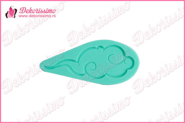 Silikonska modla oblak  – K4964