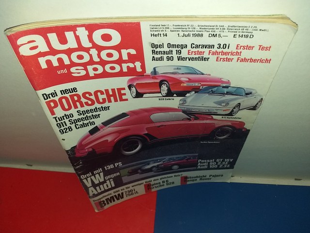 Auto Motor und Sport, 14/1988.god.