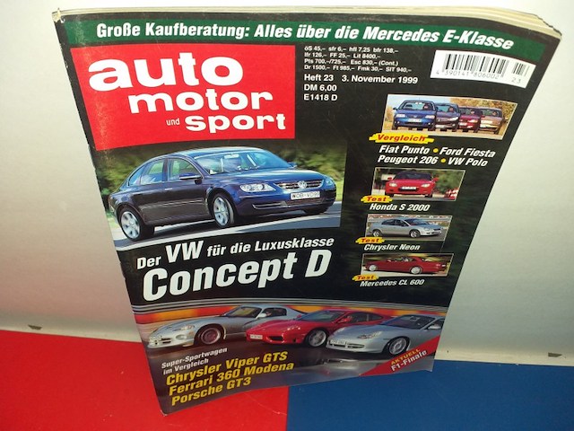Auto Motor und Sport, 23/1999.god.