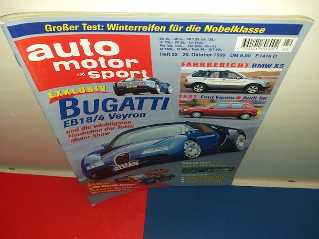 Auto Motor und Sport, 22/1999.god.