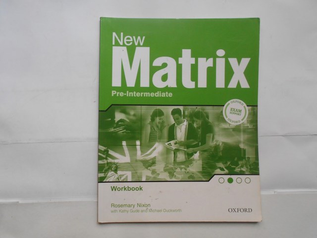 Engleski New Matrix  pre intermediate, radna sv. oxford