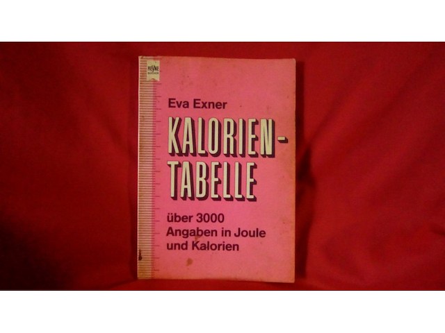 Tabela KALORIJA  preko 3000 u džulima