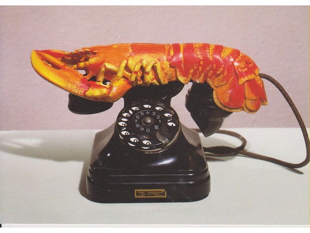 Salvador Dali / LOBSTER TELEPHONE 1936 - perfekttttttt