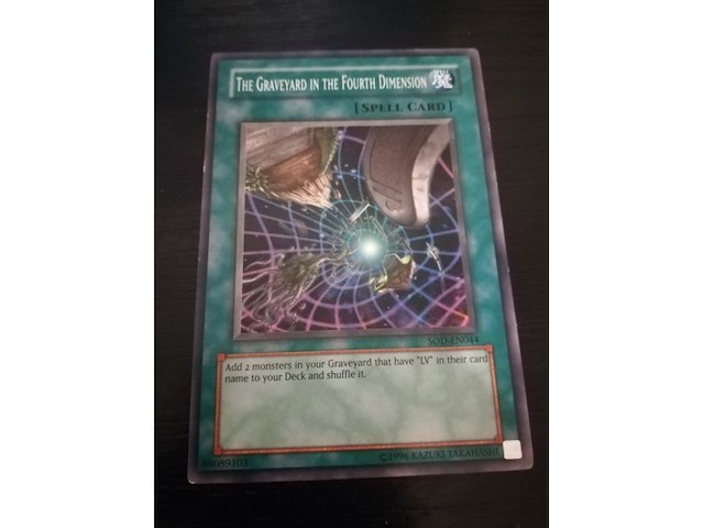 Yu-GI-OH!- The Graveyard in the Fourth Dimension